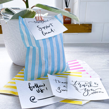 Adding a personal touch to your packaging